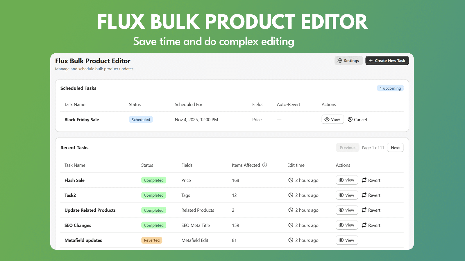 Flux – Shopify Bulk Product Editor & Best App for Bulk Editing